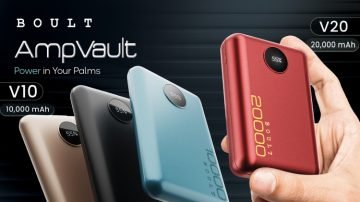 Boult's Launches New AmpVault Fast Charging Power Banks