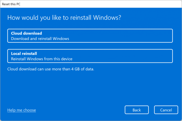 How to Reset Your PC Without Losing Important Files