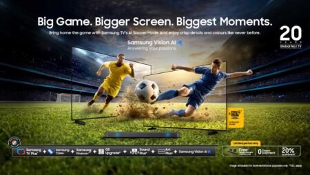 Samsung Targets Football Fans with New Vision AI TV Campaign