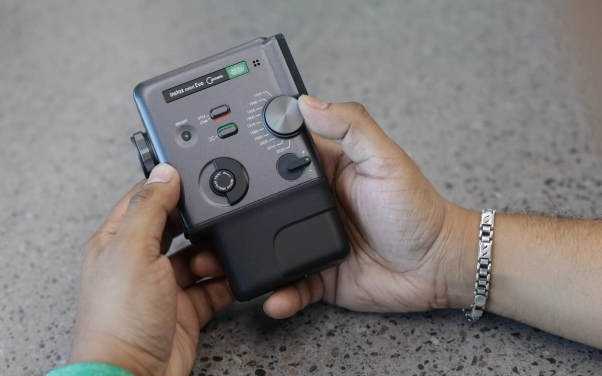 Fujifilm Instax Mini Evo Cinema Hybrid Instant Camera Review: Nostalgia ...